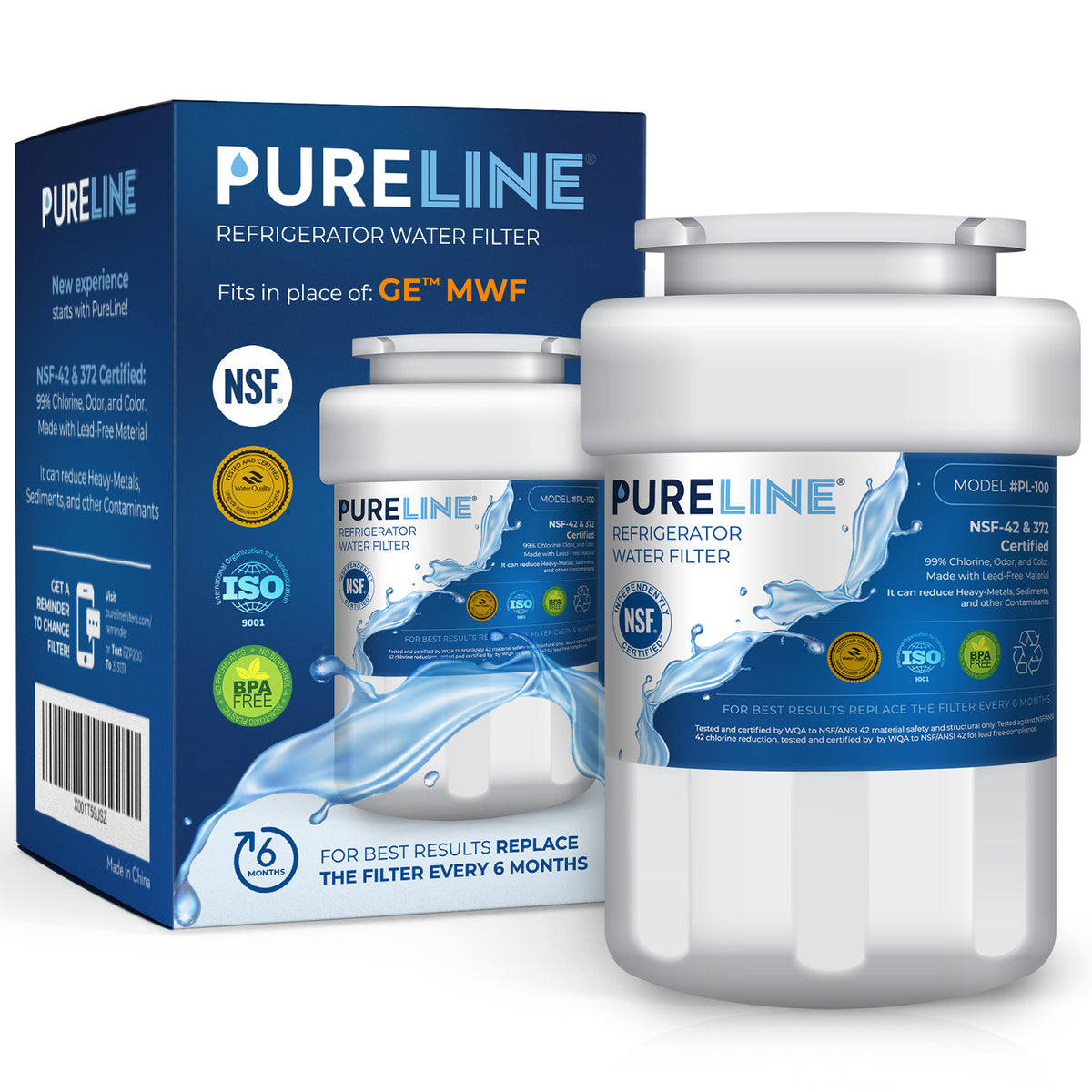 Water Filter Cartridge for GE Refrigerator – Pure Line Filters